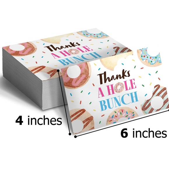 Office | Donuts 4x6 Insert Cards Pack Of 25 | Poshmark